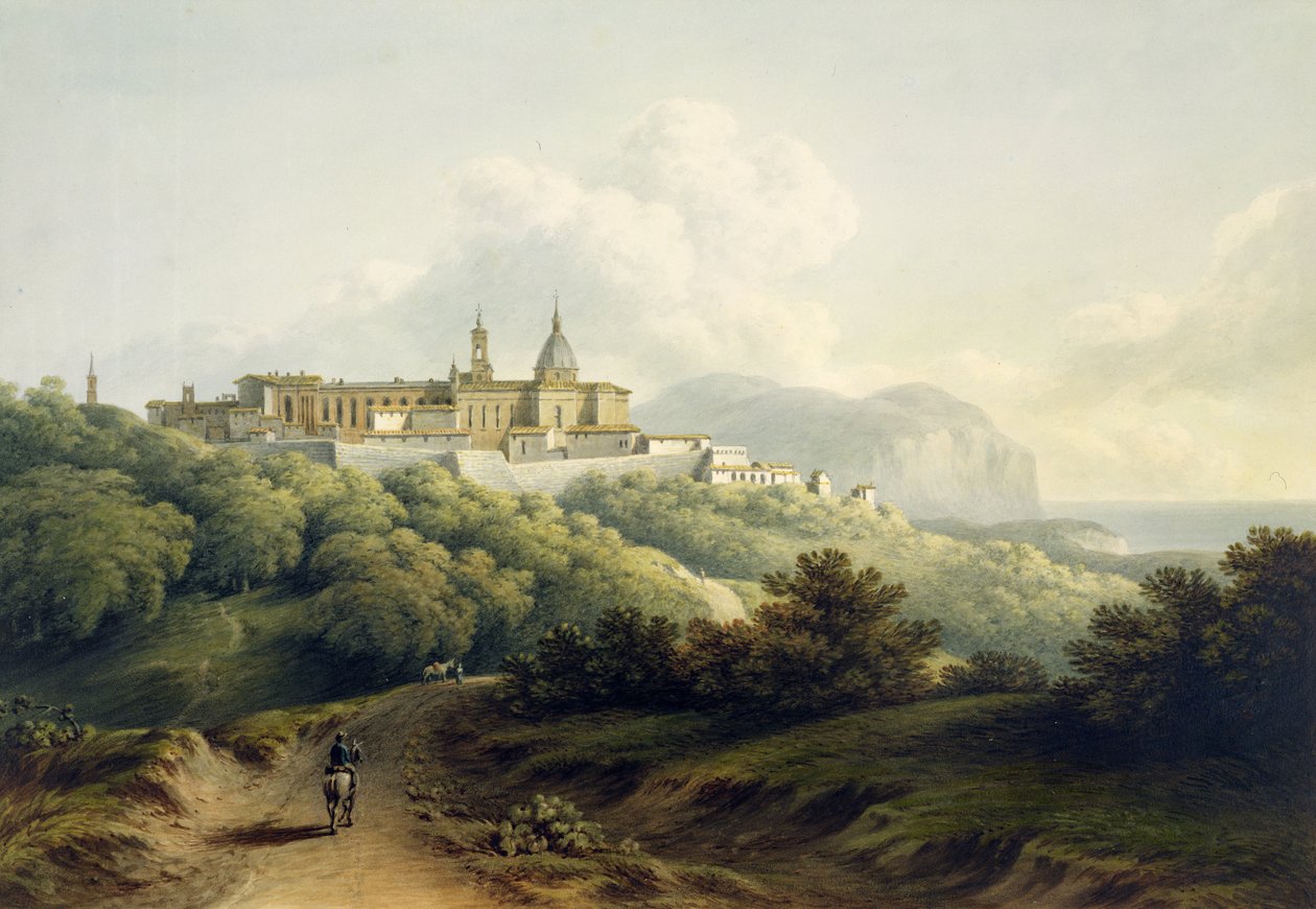 Chiesa della Santa Casa, Loreto, 1806 by John Warwick Smith
